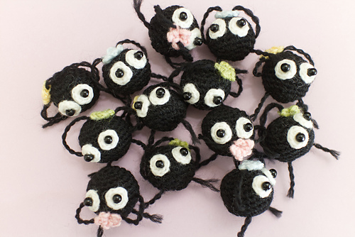 Ravelry: Soot Sprite Amigurumi pattern by mohu