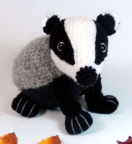 Ravelry: Bradley the Badger pattern by Moji-Moji Design