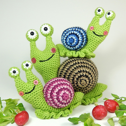 Ravelry: Shelley the Snail pattern by Moji-Moji Design