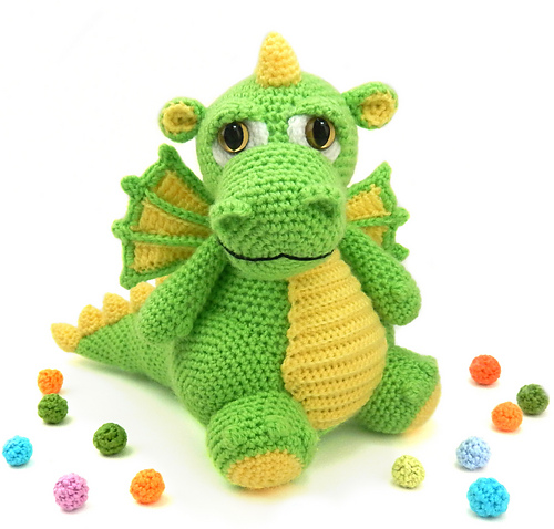 Ravelry: Drake the Dragon pattern by Moji-Moji Design
