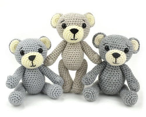 Ravelry: Bertie Bear's Birthday Party pattern by Moji-Moji Design