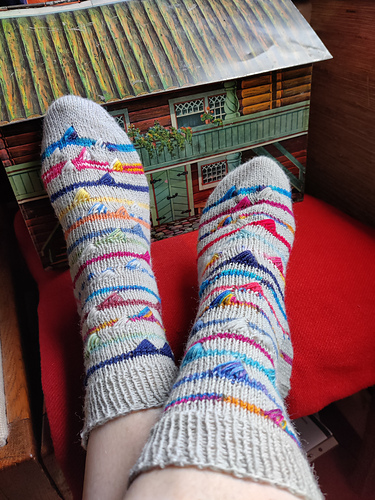 Ravelry: Pool Party Socks pattern by Jennifer Owens