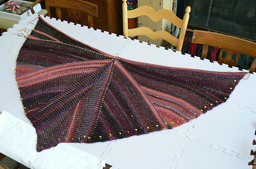 Ravelry: The Artist's Palette Shawl pattern by Renee Van Hoy
