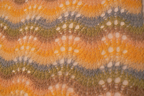 Ravelry: Wavy Feather Lace Stole pattern by Helen Jacobs-Grant