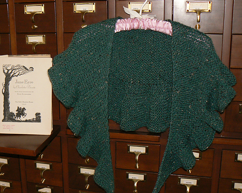 Ravelry: Jane's Shawl for the loom pattern by Renee Van Hoy