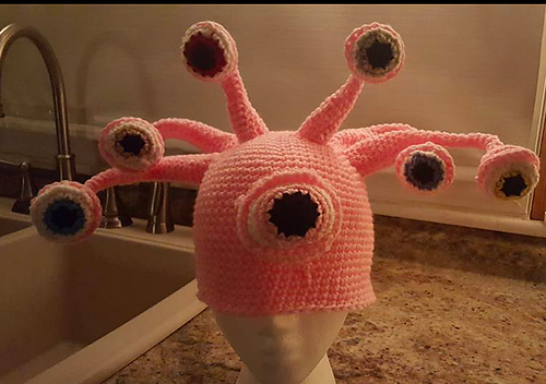 Ravelry: Beholder Hat pattern by Karen Crosby