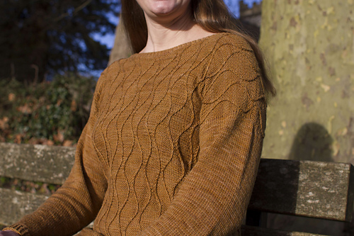 Ravelry: Waveform Sweater pattern by Helen Kennedy