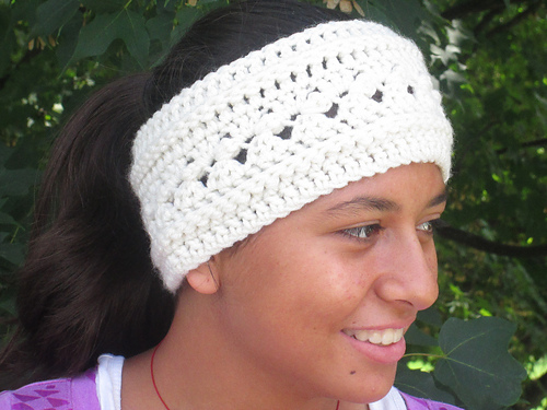 Ravelry: Trellis Head Wrap Earwarmer pattern by Mindy Acosta