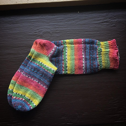 Ravelry: Easy Toe-Up Socks pattern by Diana Jordan