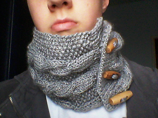 Ravelry: A Little More Winter Cowl pattern by Siri Eggen