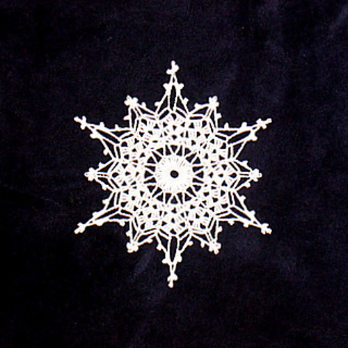 Ravelry: Snow Lace Star pattern by J. Barrett