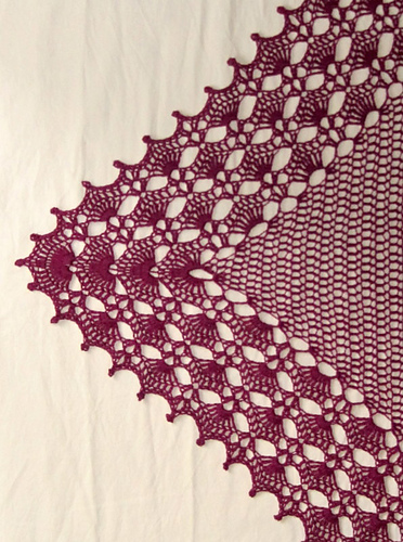 Ravelry: Fan and Shell Shawl pattern by Mary Konior