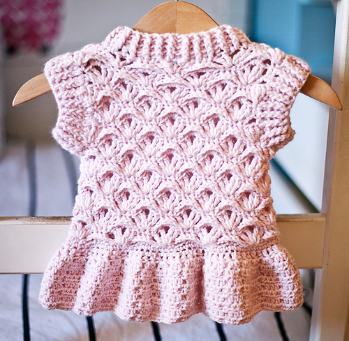 Ravelry: Ruffle Peplum Vest pattern by Mon Petit Violon