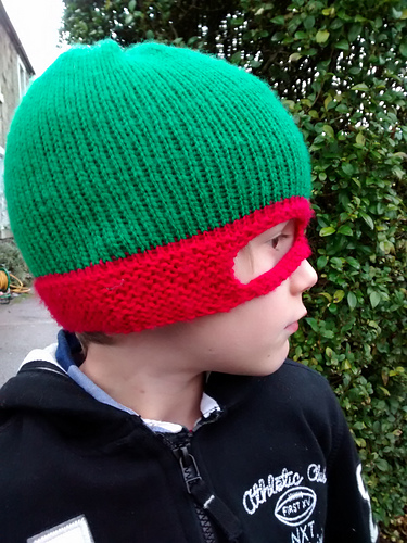 Ravelry: Masked Superhero and Burglar Hats pattern by Sunshine Stewart