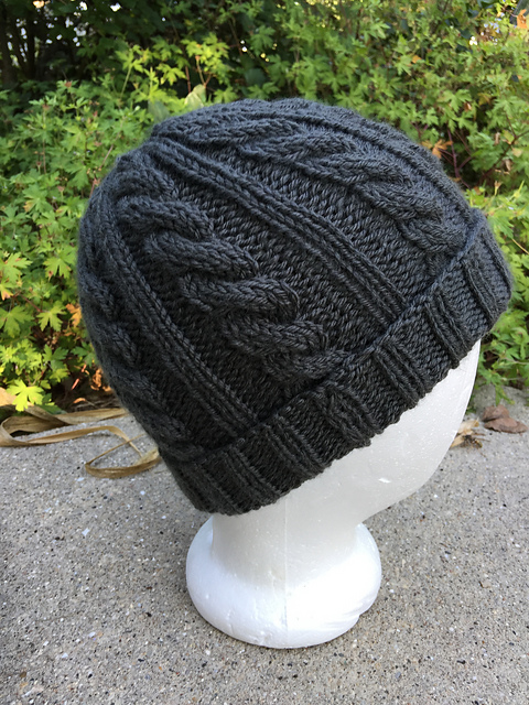 Ravelry: mooberly's Hubby's Cashmere Lumberjack Cap