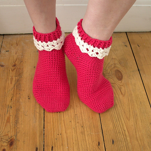 Ravelry: Basic crochet sock pattern by Anna Nikipirowicz