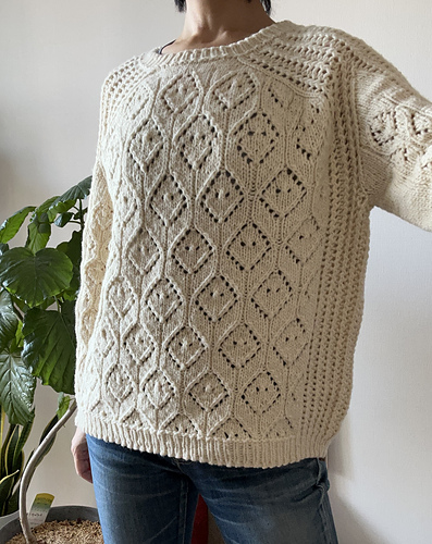 Ravelry: Saji Sweater pattern by Yoko Johnston