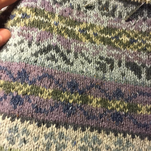 Ravelry: moorina's Fairisle Club: Traditional Fair Isle Throw
