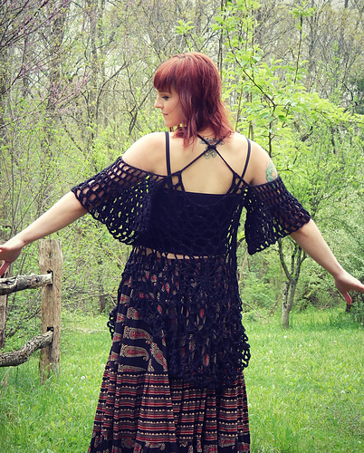 Ravelry: Mandala Top Drop Sleeves & Dress Extension pattern by Regina Weiss