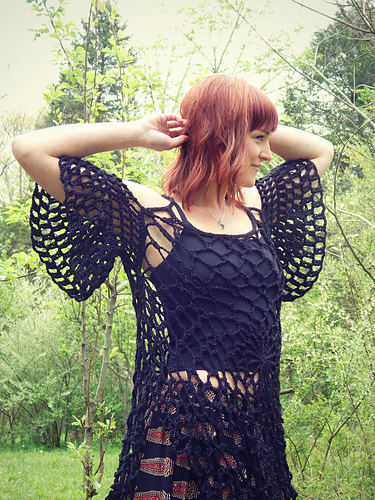 Ravelry: Mandala Top Drop Sleeves & Dress Extension pattern by Regina Weiss