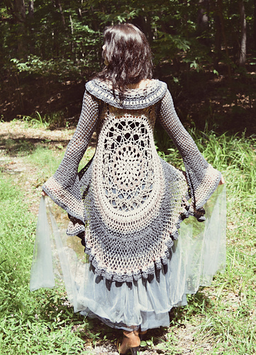 Ravelry: Lotus Mandala Duster pattern by Regina Weiss