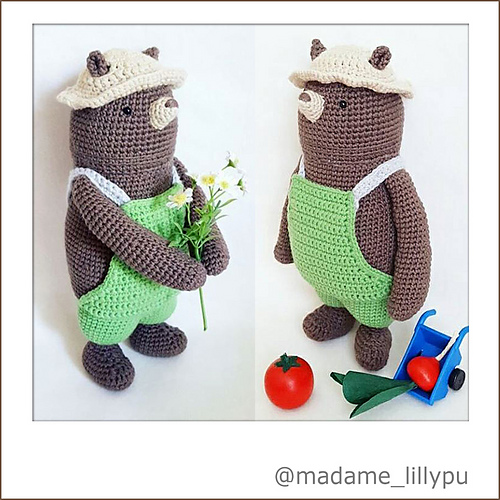 Ravelry: Bard Bear pattern by MoRAmadePattern