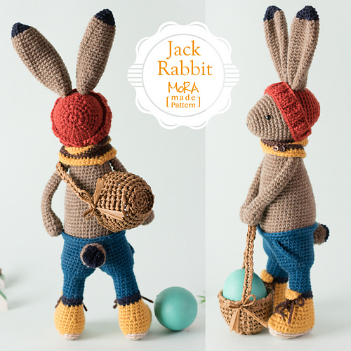 Ravelry: Jack Rabbit pattern by MoRAmadePattern