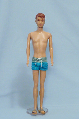 Ravelry: Crocheted Boys Swim Trunks pattern by Virginia Lakin