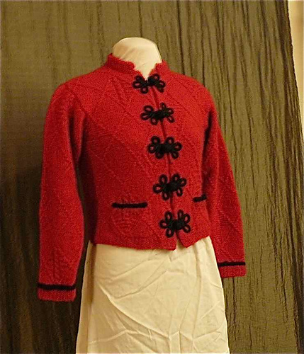 Ravelry: #11 Mao Jacket Ming pattern by Jean Moss