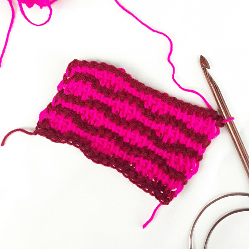 Ravelry: Tunisian Patchwork Cardi CAL pattern by Morine's Shop