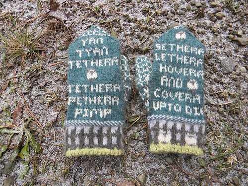 Ravelry: Yan Tan Tethera: Counting Sheep in 18th Century Poetry Mittens ...