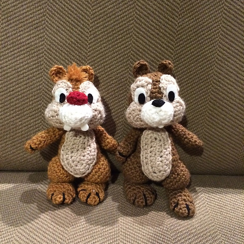 Ravelry: Chip N' Dale pattern by Megan Kreiner