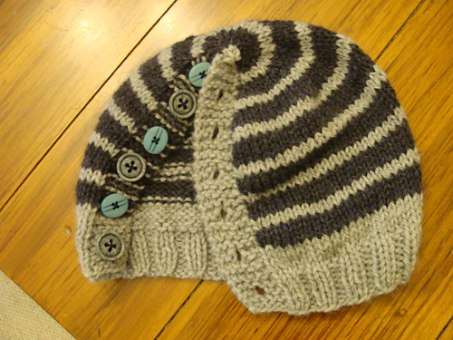 Ravelry: Henley Button Hat pattern by Kristy Childress