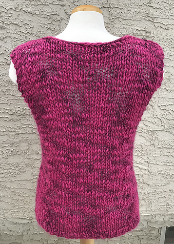 Ravelry: Magenta Vest pattern by Mouton Rouge