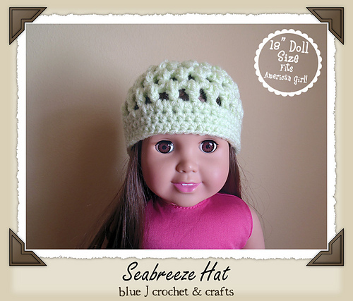 Ravelry: Hat Pack I - Three 18 Inch Doll Hats in One pattern by Julie ...