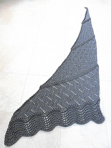 Ravelry: Lace Sampler Shawl pattern by Marilyn Prince