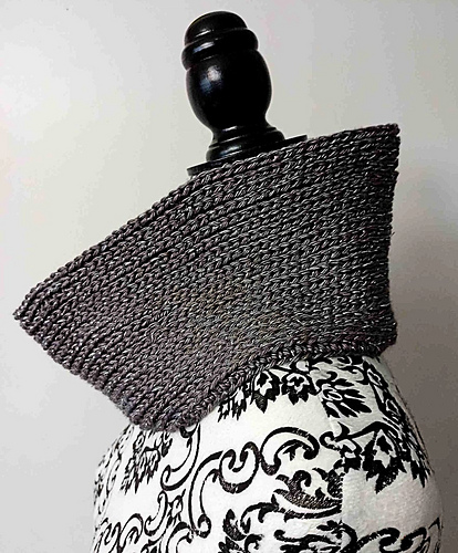 Ravelry: Crocheted Knit Look Cowl pattern by Marilyn Prince