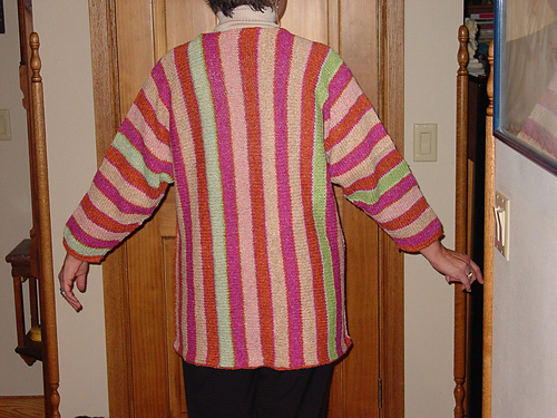 Ravelry: #26 Striped Cardigan pattern by Brandon Mably