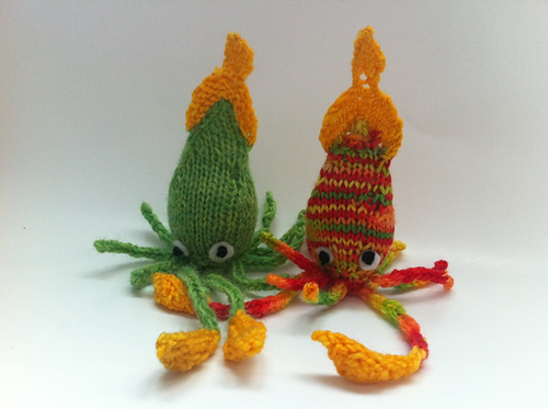 Ravelry: The Kraken (giant squid) - Mini Cryptids #2 pattern by scott ...