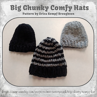 Ravelry: mrs-sweetpeach's Big Chunky Comfy Hats