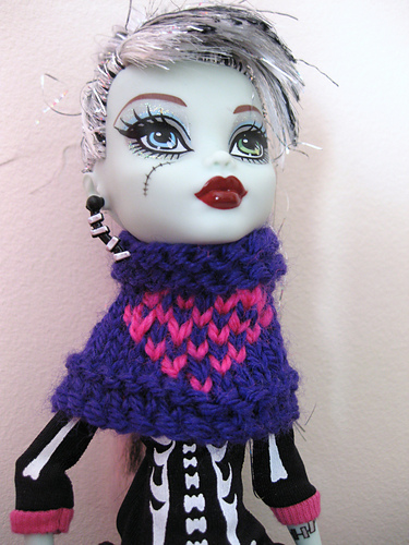 Ravelry: Monster High Cowls pattern by Mrs Lettice Weasel