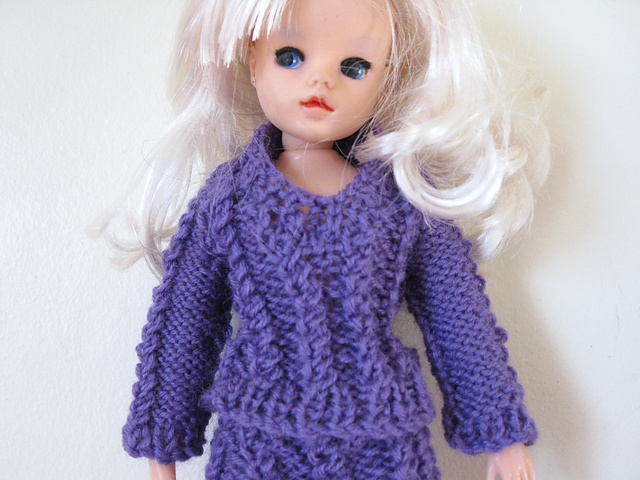 Ravelry: Doll Jumper pattern by Robin Wools