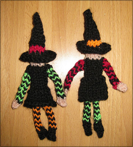 Ravelry: Tiny Halloween Witch pattern by Mrs Lettice Weasel