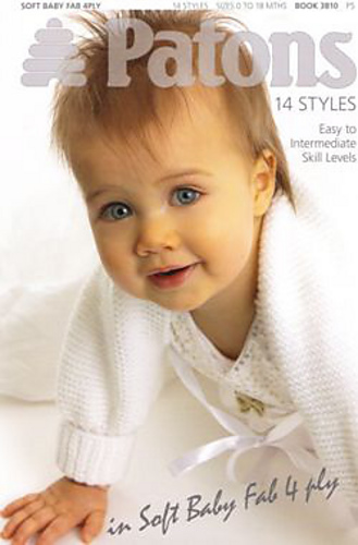 Ravelry: Patons 3810, 14 Styles in Soft Baby Fab 4 Ply - patterns