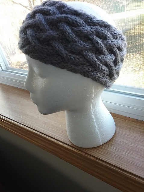 Ravelry: Celtic Cable Ear Warmer pattern by Mrs. Kowalski Designs