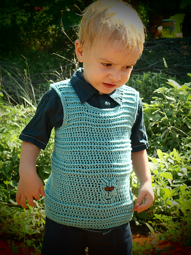 Ravelry: Rowan Vest pattern by Maya Levitt Designs
