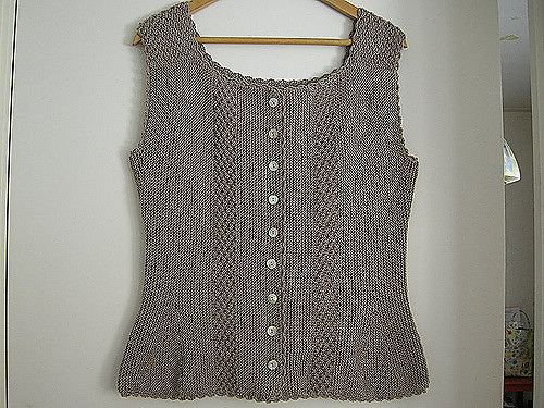 Ravelry: Camisole with Gussets (page 126) pattern by Solveig Hisdal