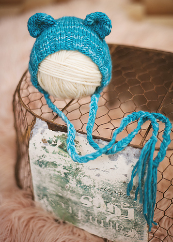 Ravelry: Lil Bear Bonnet pattern by Amanda Buckley