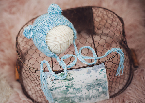 Ravelry: Lil Bear Bonnet pattern by Amanda Buckley