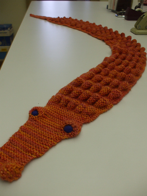 Ravelry: msrsquared's Gator Scarf
